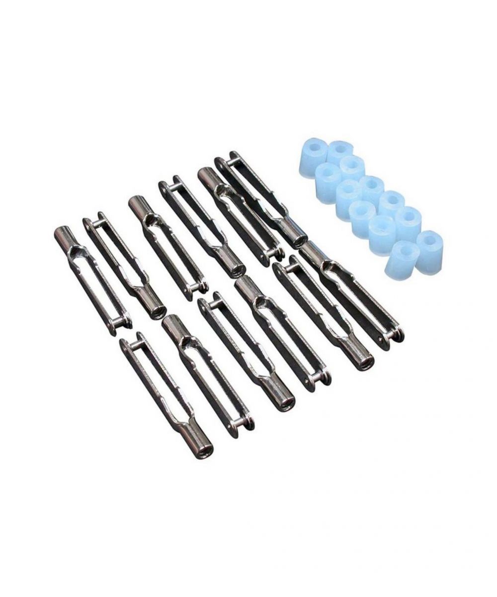 GPMQ 3795 Steel Clevis 4-40 (12) ORIGINAL USA