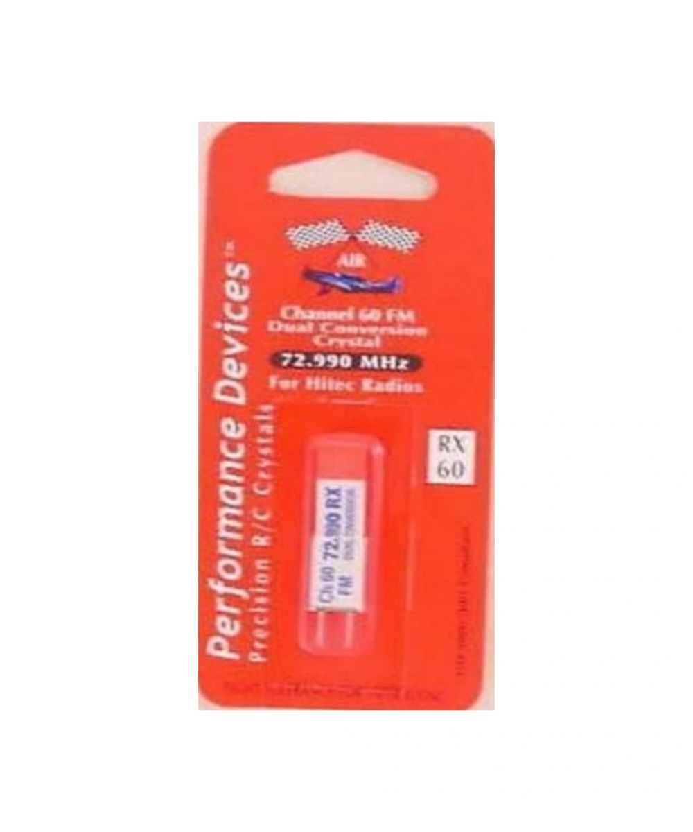 Hitec 72Mhz FM Dual Conversion Receiver Crystal PDV9710060 72.990 Ch 60 ...